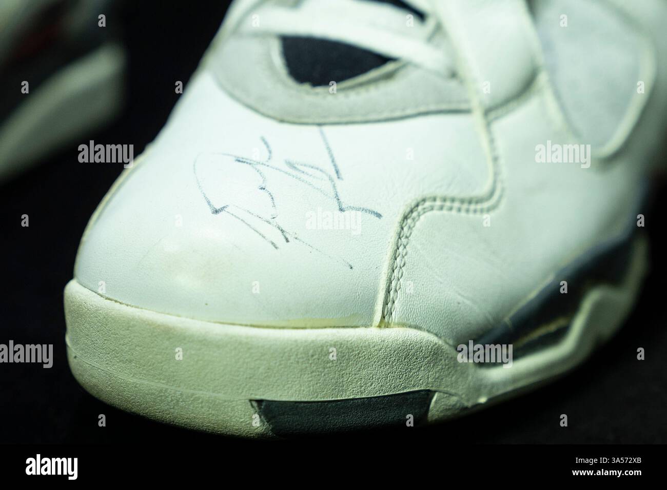 New York, NY, March 21, 2025: Michael Jordan's signed 1992-1993 Nike ...