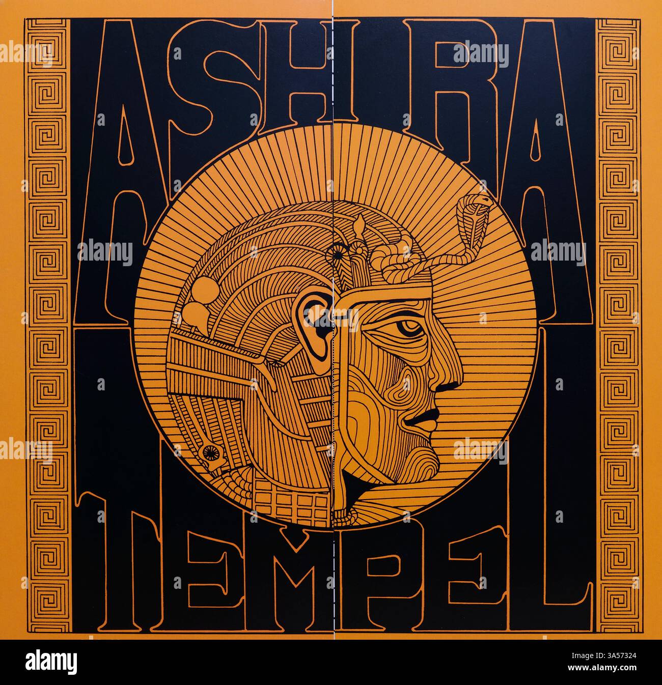 Vintage vinyl record cover, Ash Ra Temple, First Album, 1971 Stock ...