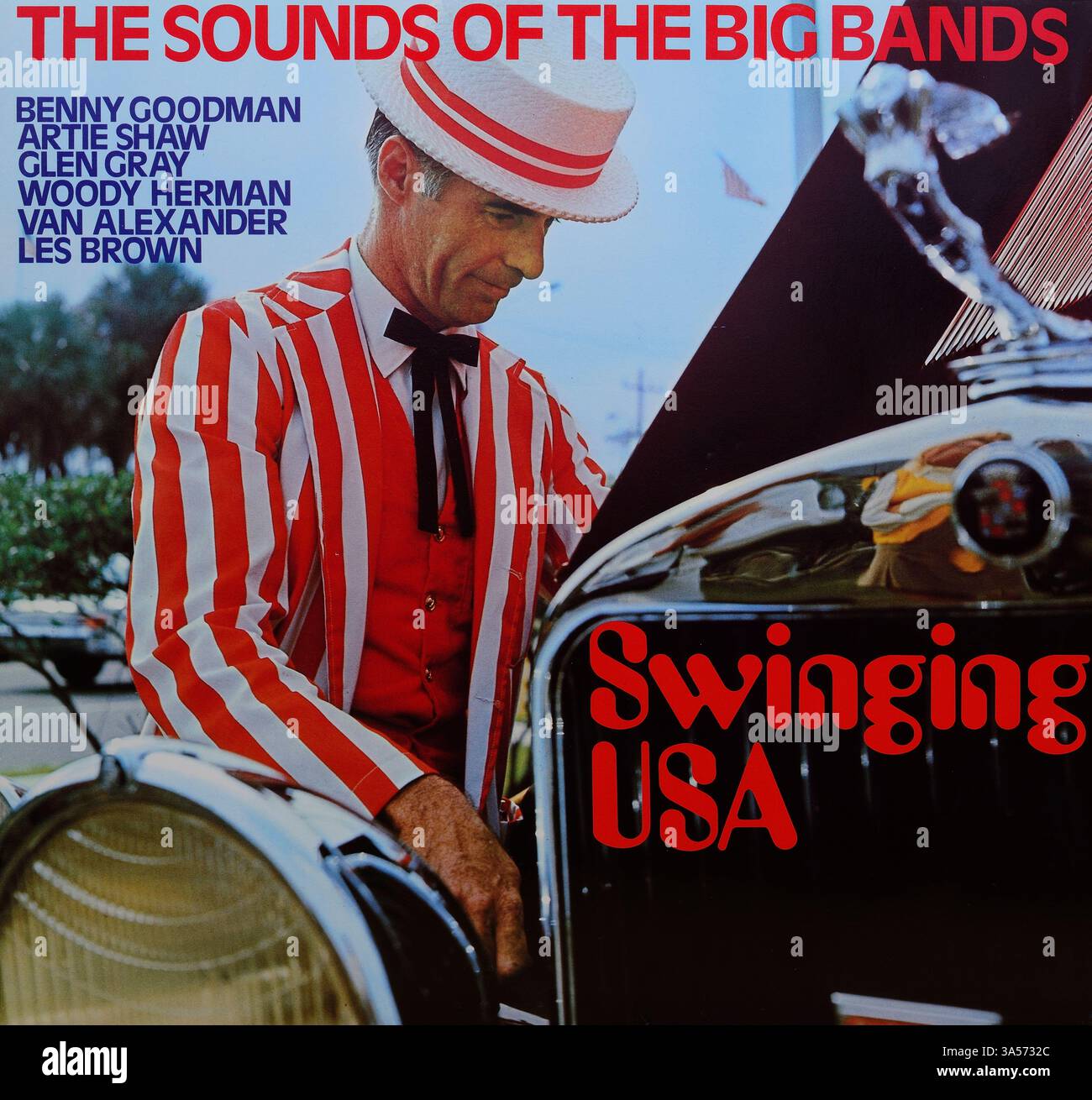 Vintage vinyl record cover, Various, Swinging USA, The Sounds Of The ...