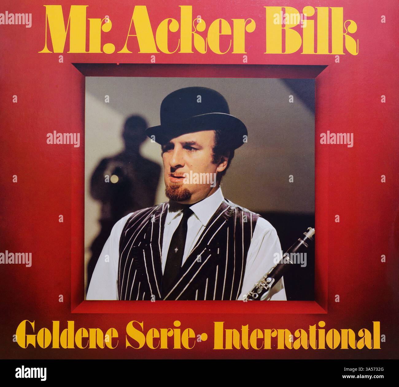 Vintage vinyl record cover, Mr. Acker Bilk, Golden Serie International ...