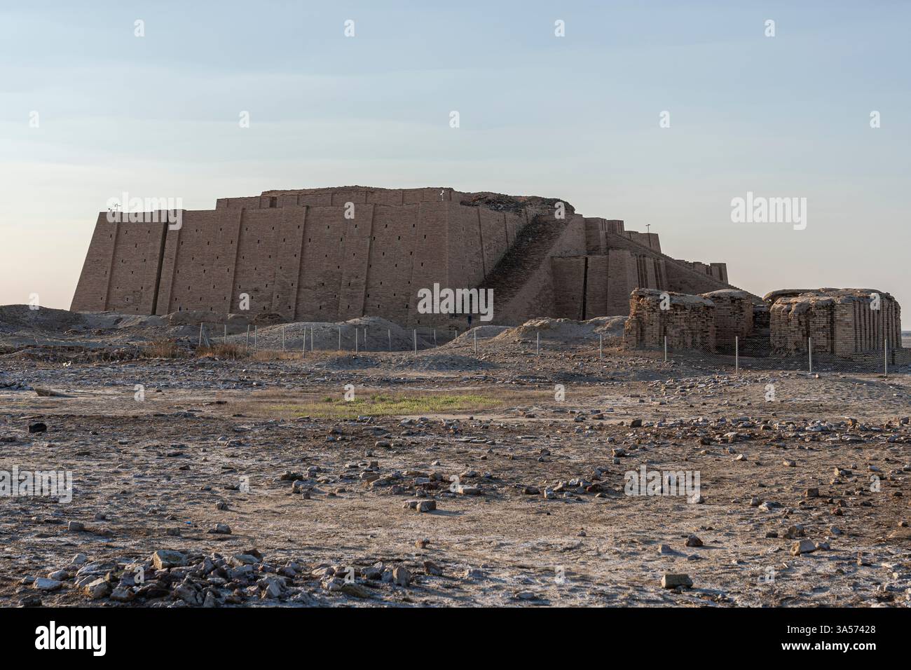 Ziggurat of Ur is a Neo-Sumerian ziggurat on the site of the ancient ...