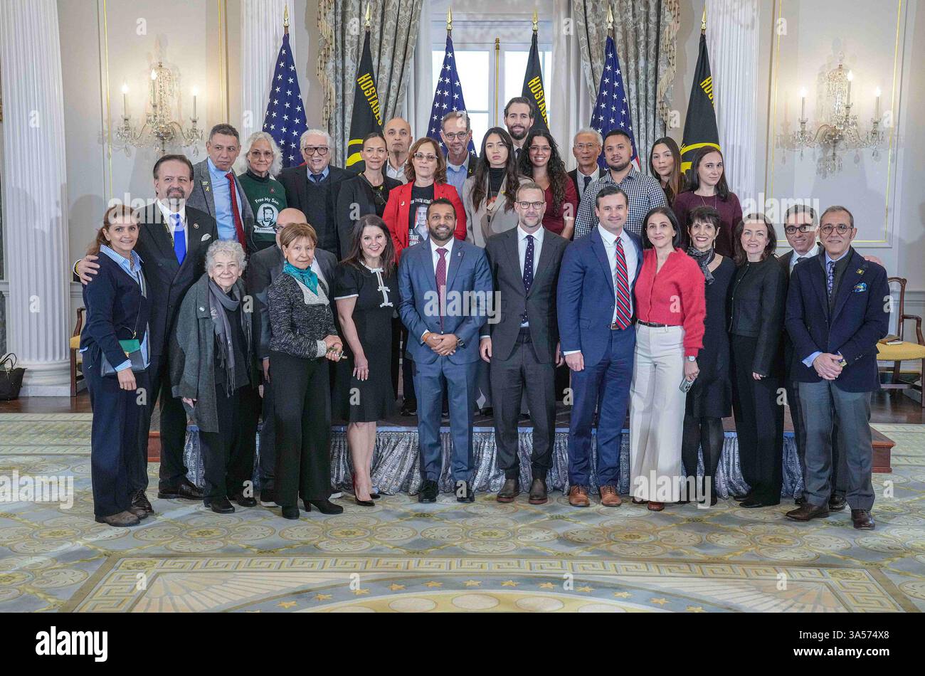 FBI Director Kash Patel and U.S. Envoy for Hostages Adam Boehler ...