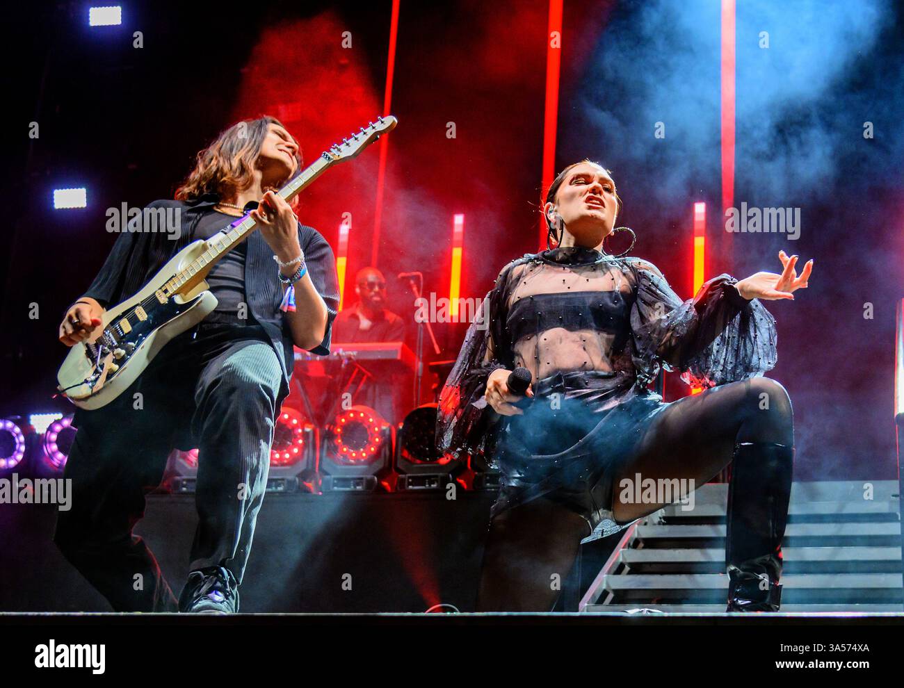 Jessie J performing at Camper Calling Festival in Farnham, United ...