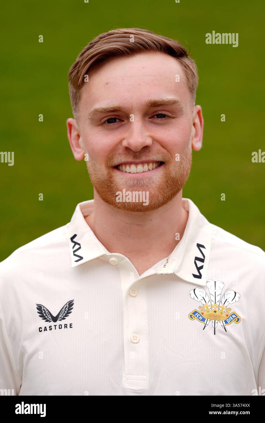 Surrey’s Josh Blake during a media day at the Kia Oval, London. Picture ...