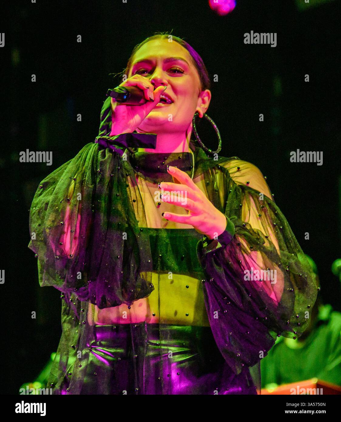 Jessie J performing at Camper Calling Festival in Farnham, United ...