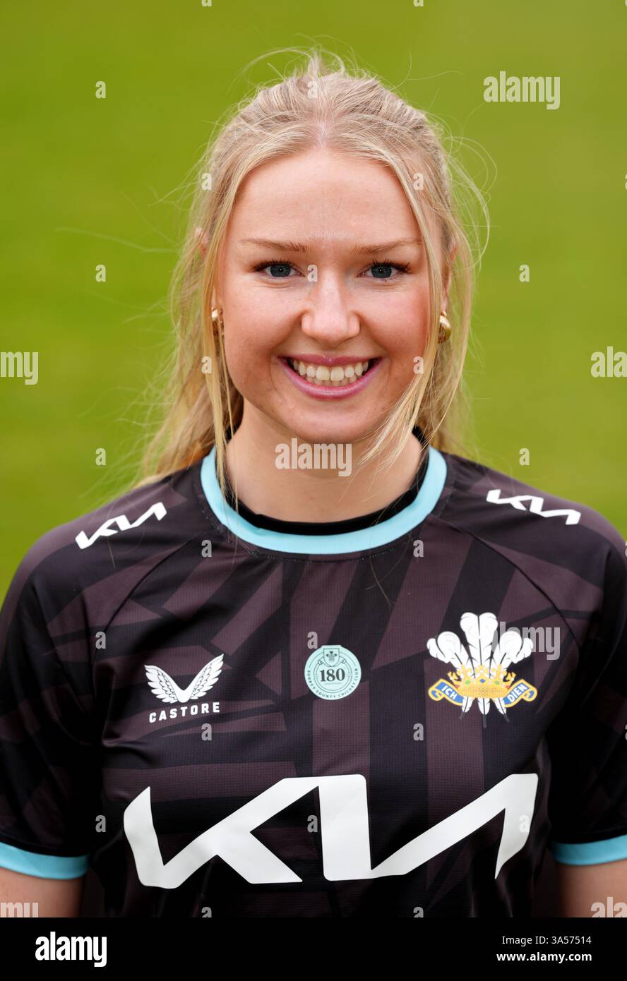 Surrey’s Alice Monaghan during a media day at the Kia Oval, London ...