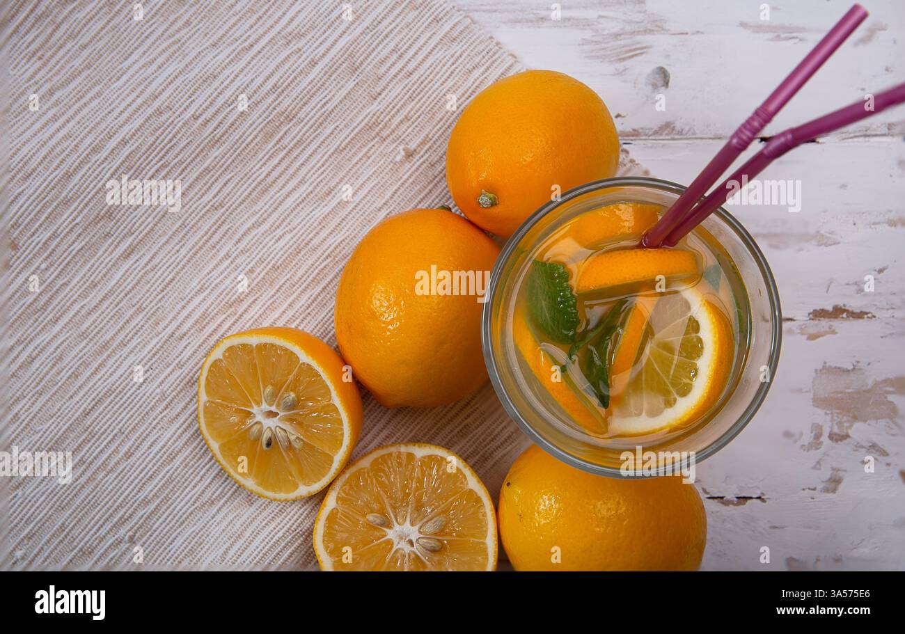 Summer cold drink fruits hi-res stock photography and images - Alamy