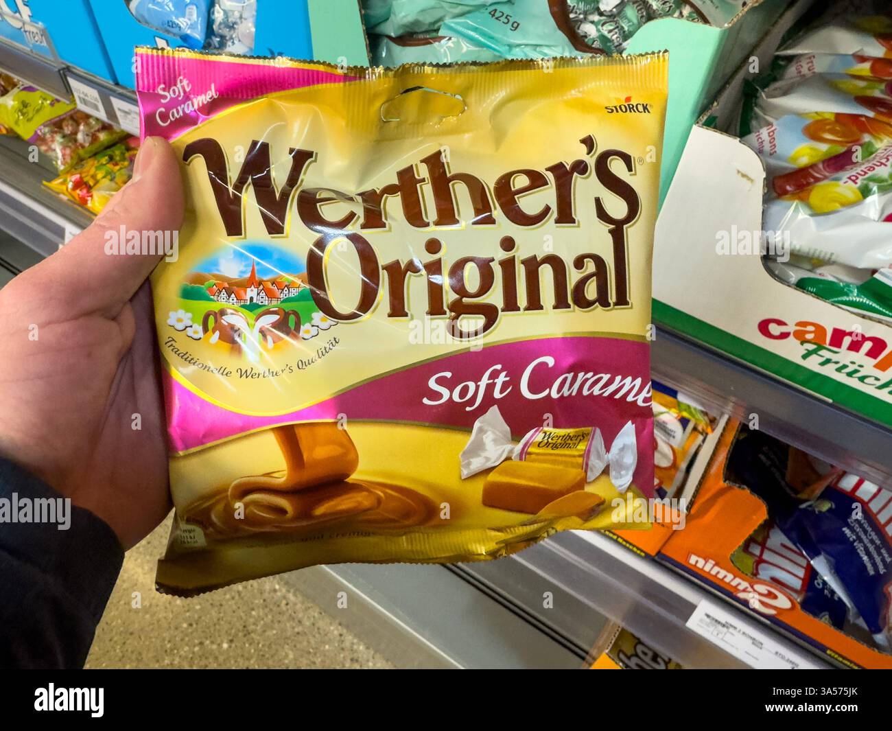 Bavaria, Germany - January 13, 2024: A pack of Werther s Original Soft ...