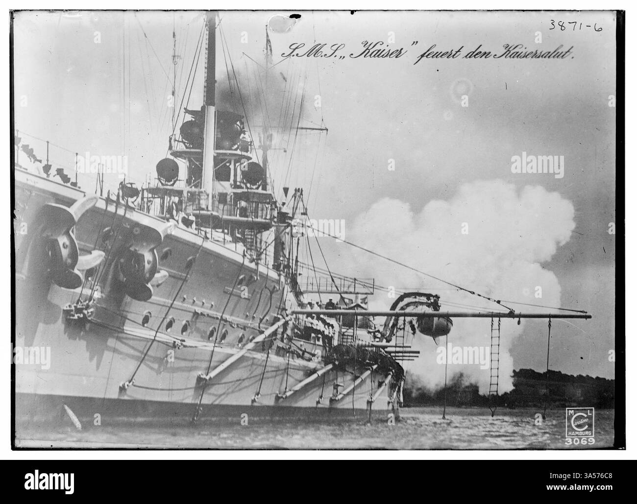 SMS Kaiser[a] was the lead ship of the Kaiser class of dreadnought ...