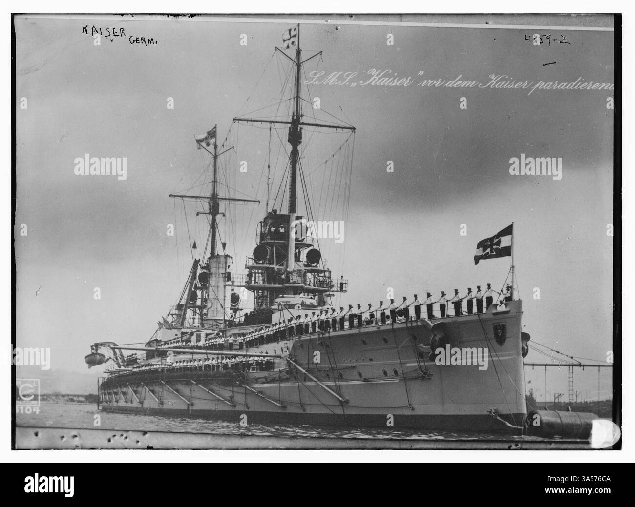 SMS Kaiser[a] was the lead ship of the Kaiser class of dreadnought ...