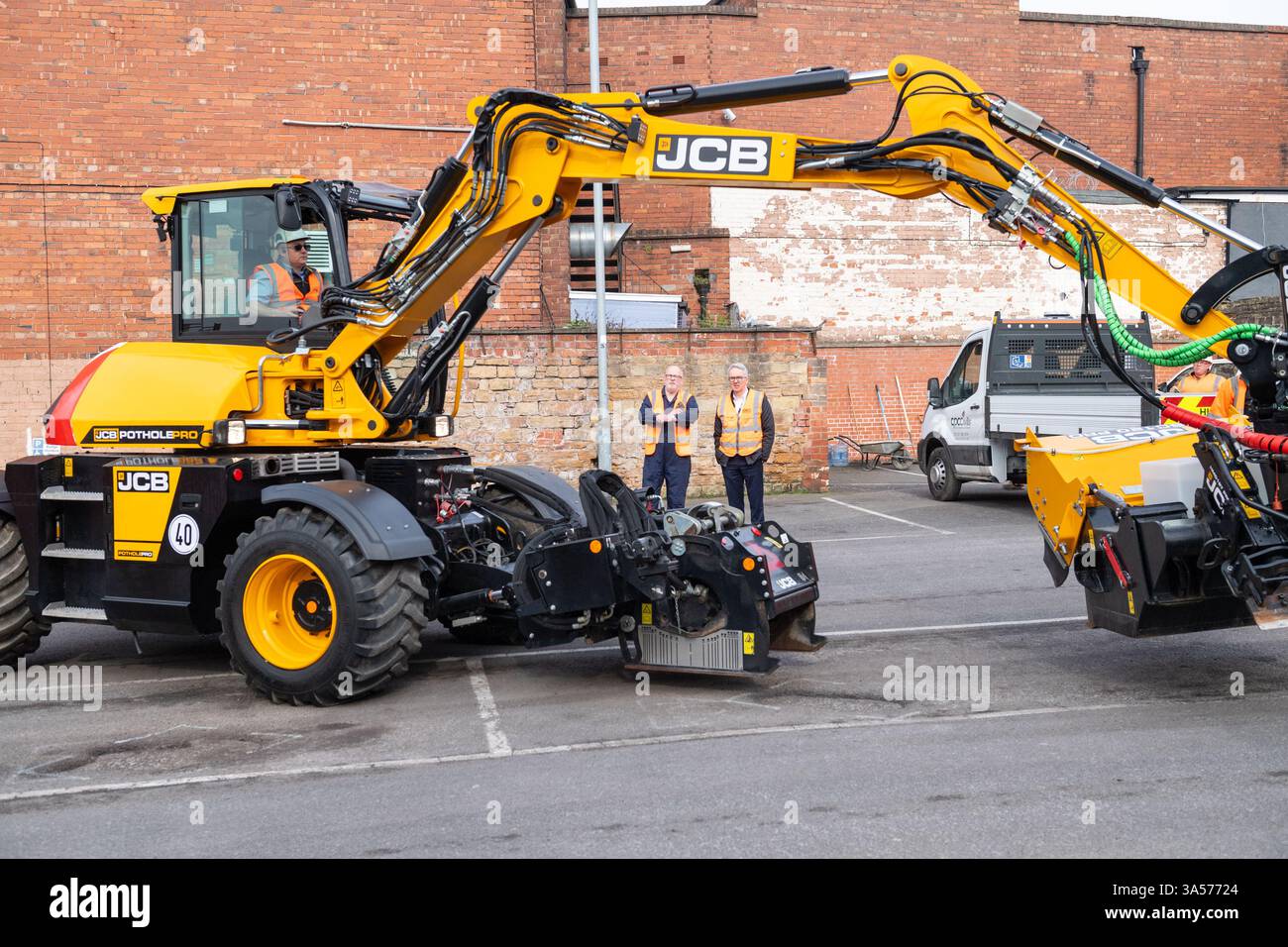 Mansfield town centre, Mansfield, Nottinghamshire, England, UK. 21st ...