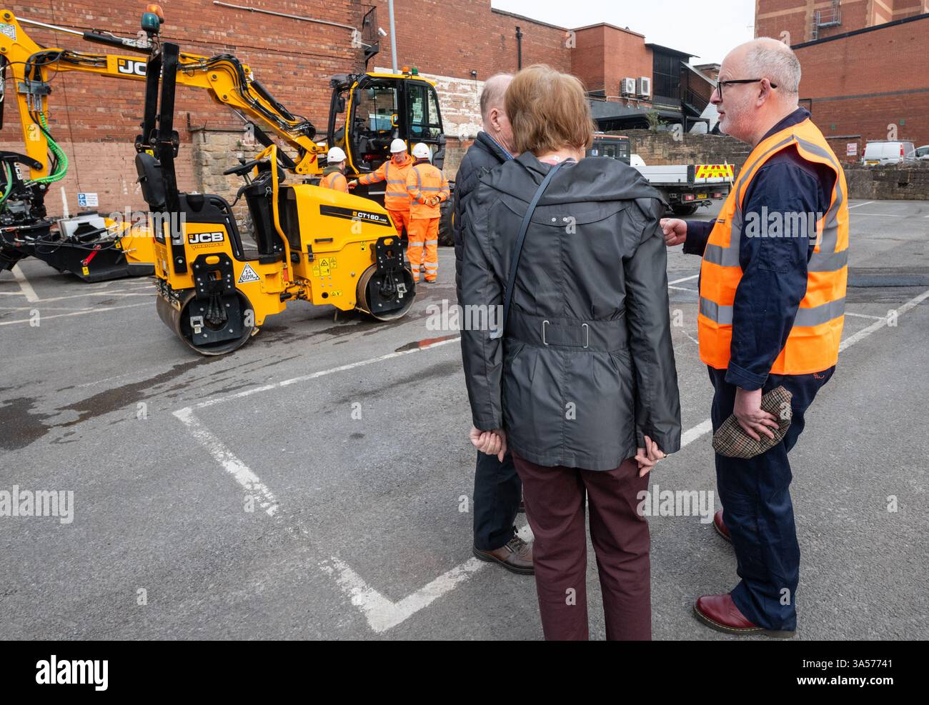 Mansfield town centre, Mansfield, Nottinghamshire, England, UK. 21st ...