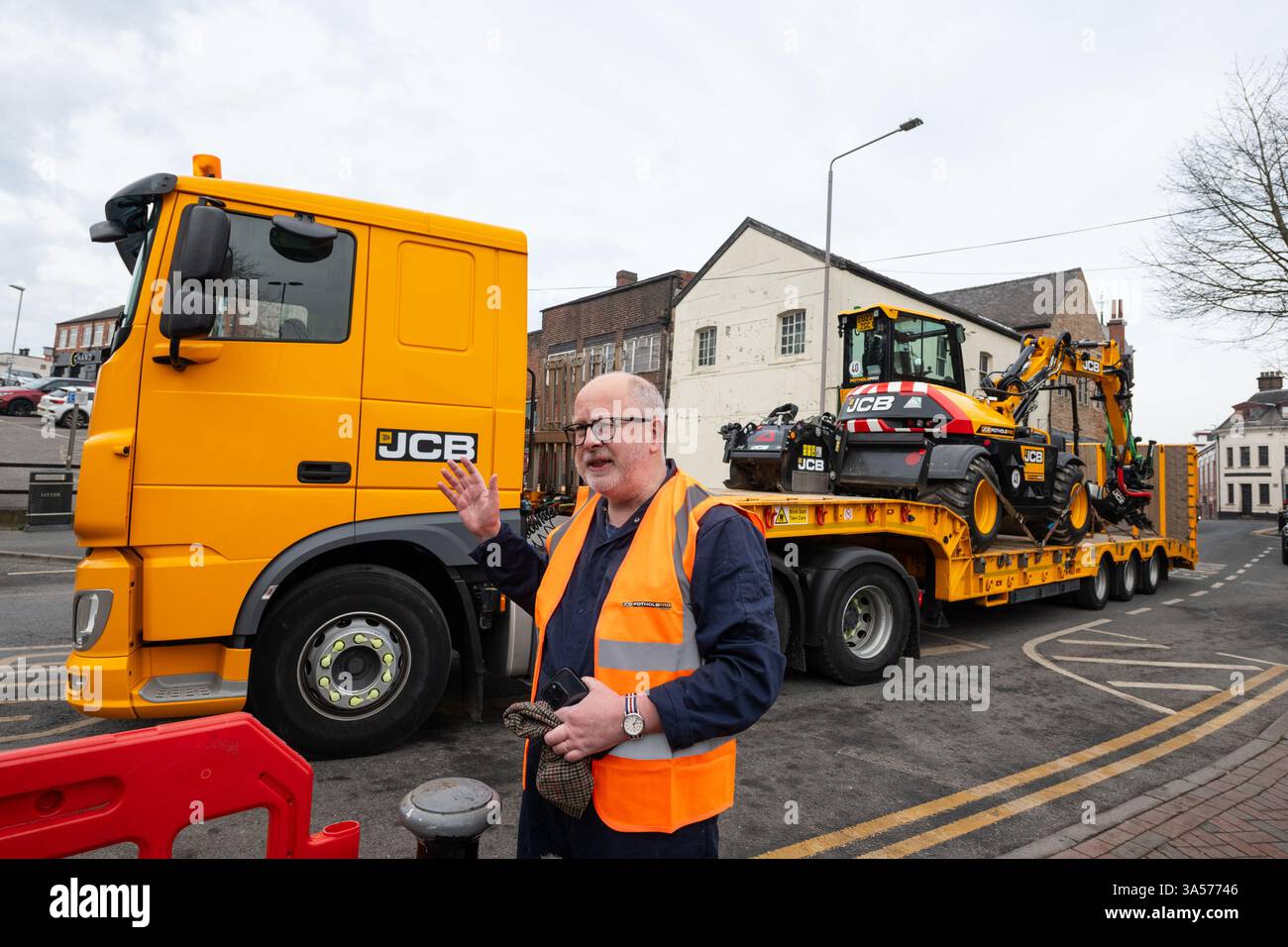 Mansfield town centre, Mansfield, Nottinghamshire, England, UK. 21st ...