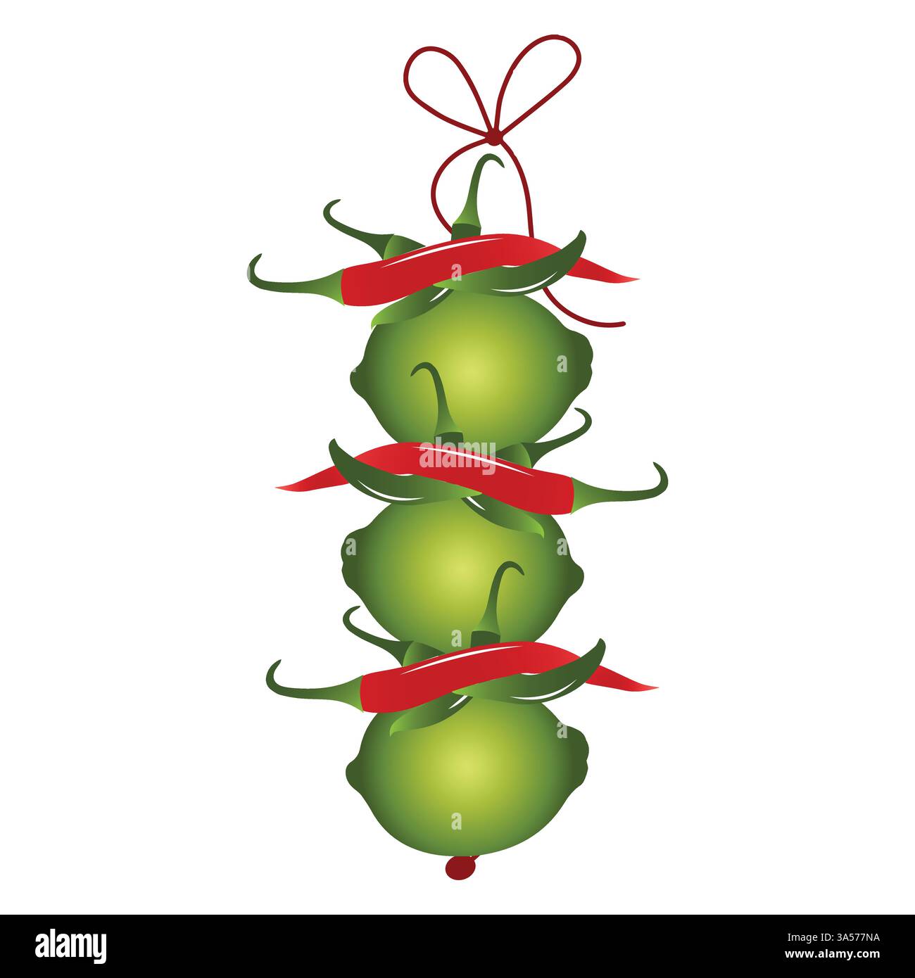 Nimbu Mirchi (lemon and chili) Nazar Battu Stock Vector Image & Art - Alamy