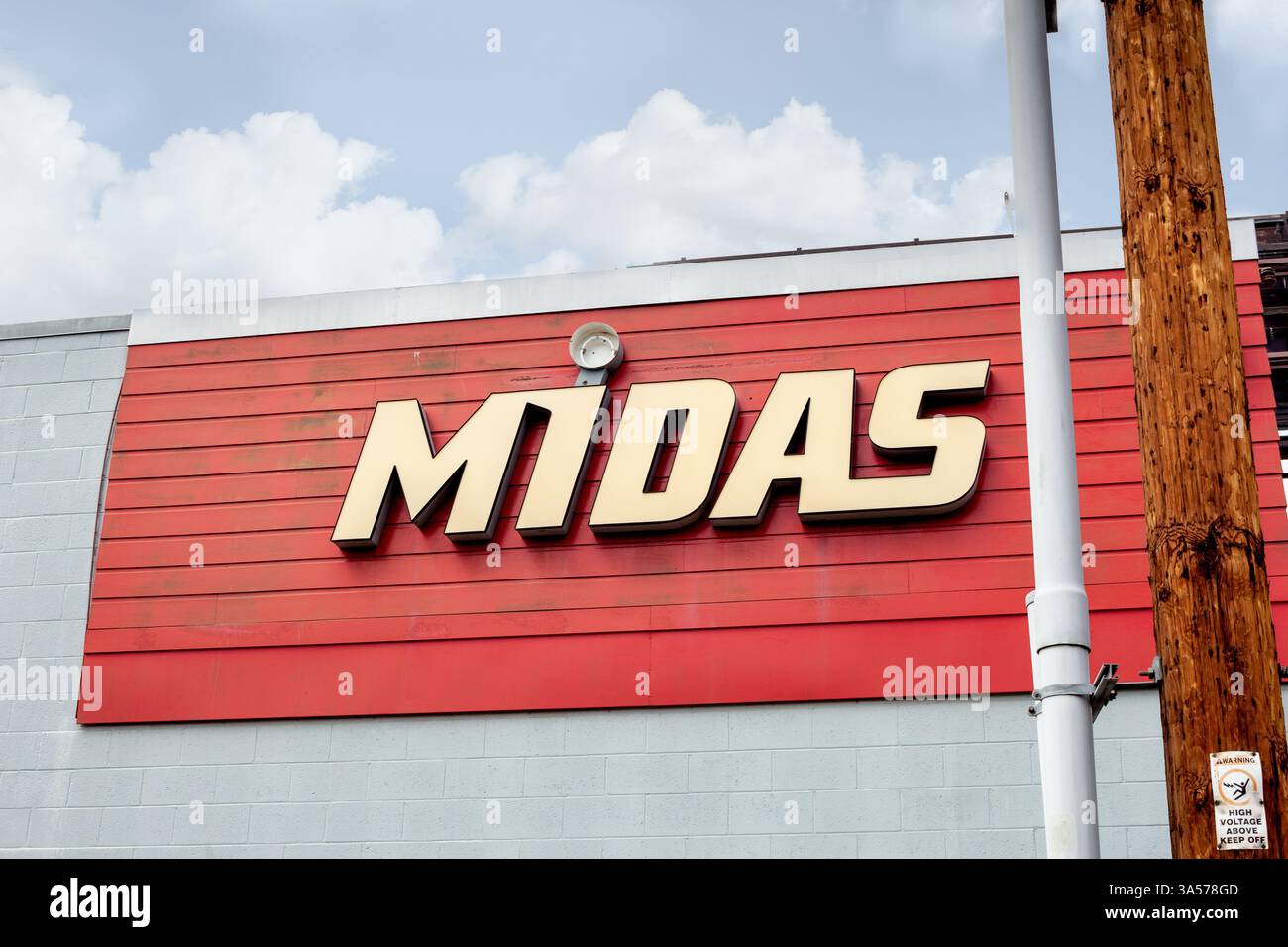 San Diego, California, United States - 05-31-2019: A view of a store ...