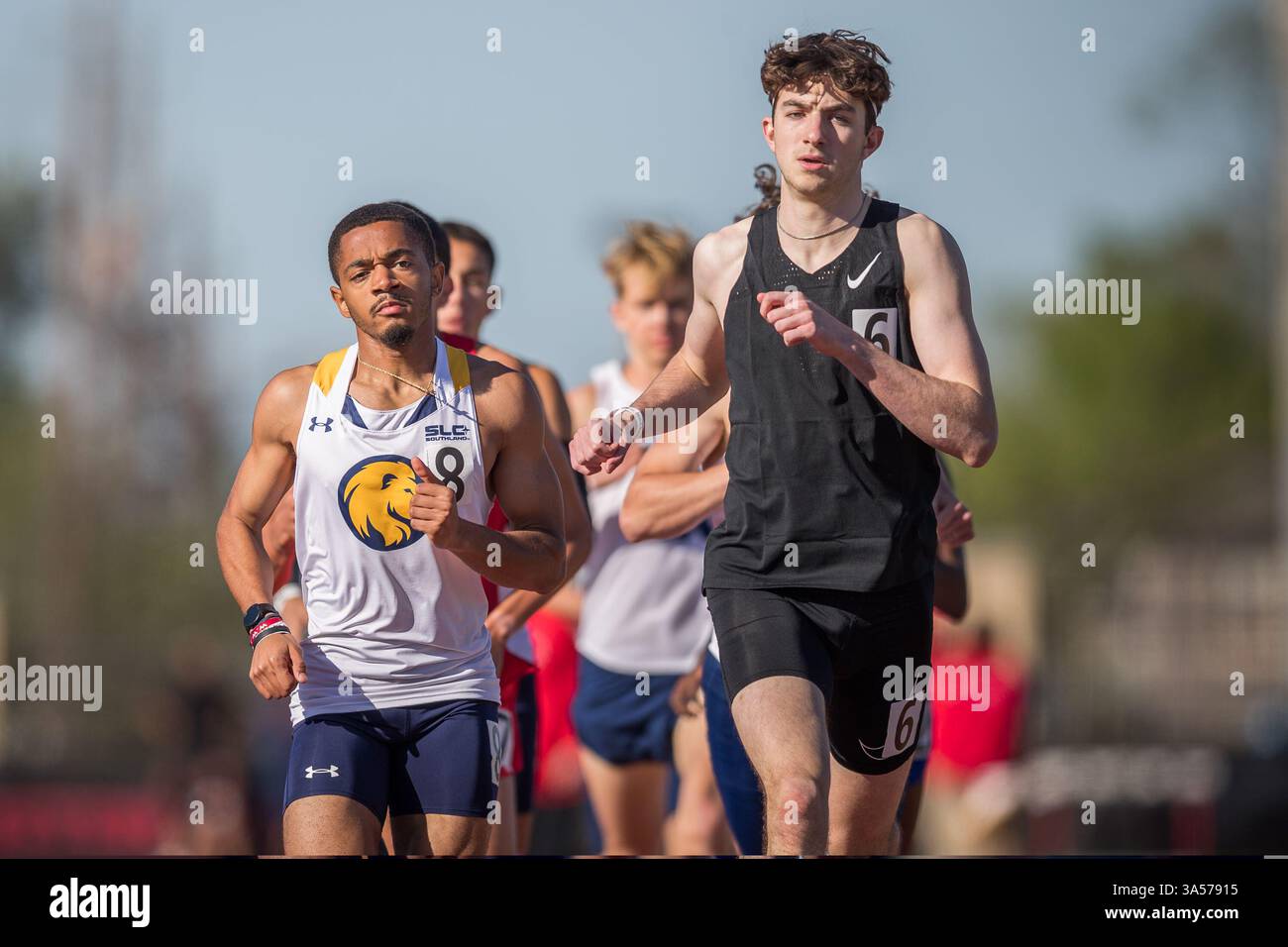 Houston, Texas, USA. 20th Mar, 2025. East Texas A&M Lions runner ...