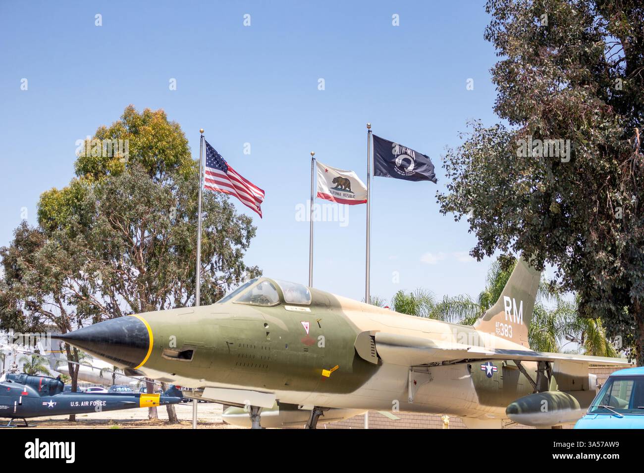 Riverside, California, United States - 06-05-2019: A view of a Republic ...