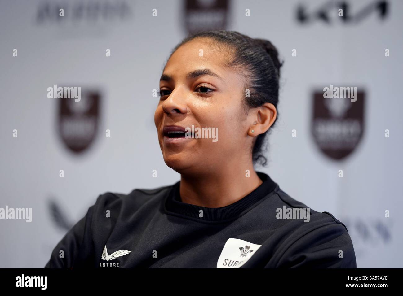Surrey’s Sophia Dunkley during a media day at the Kia Oval, London ...