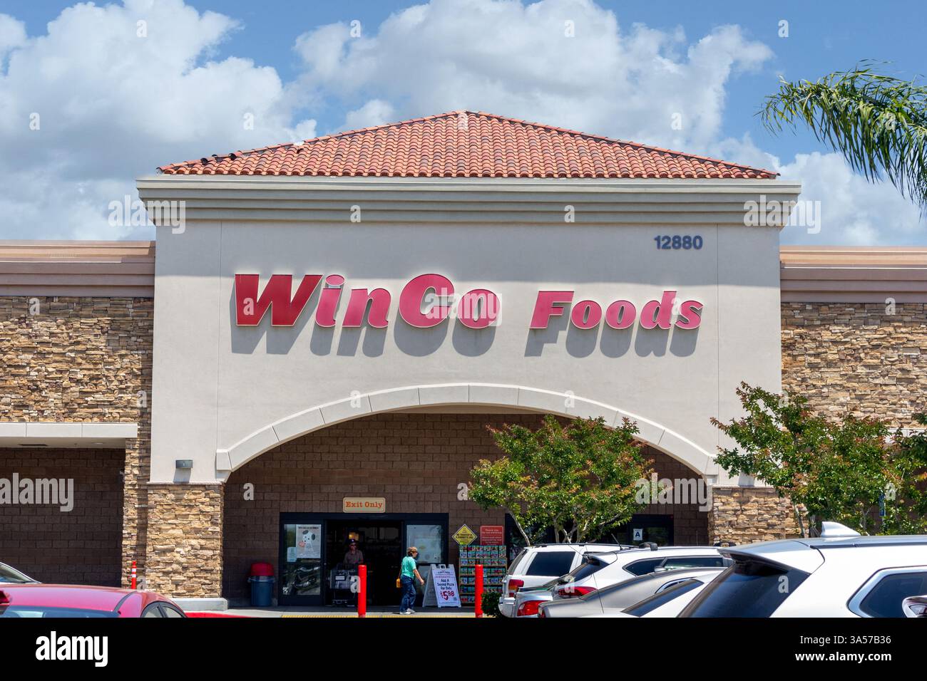 Riverside, California, United States - 06-05-2019: A view of a store ...