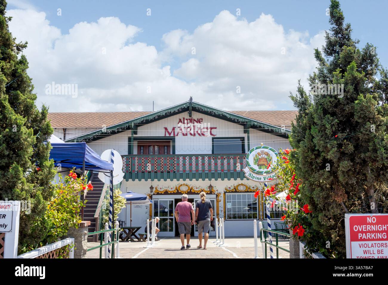 Alpine village torrance california hi-res stock photography and images ...