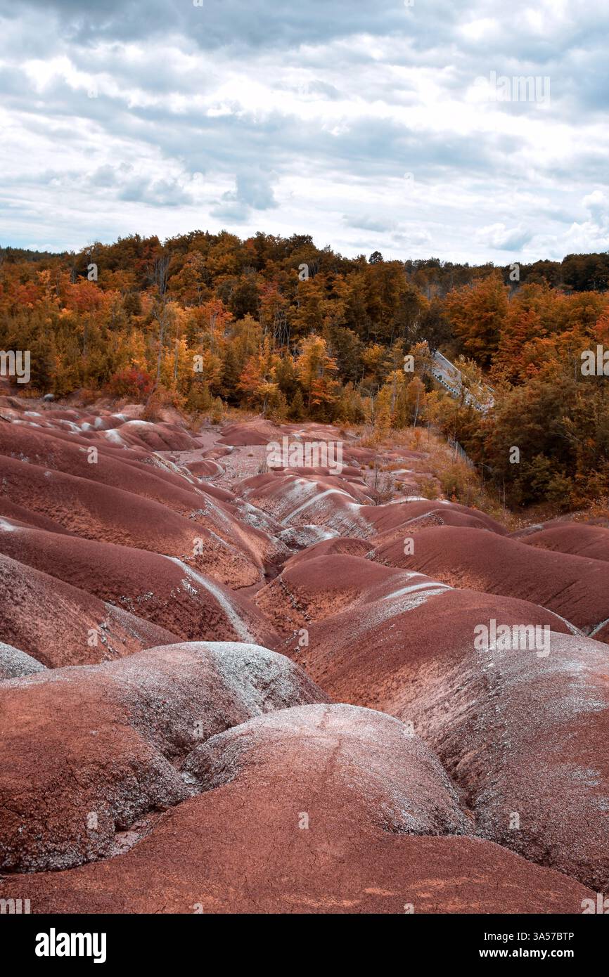 Cheltenham Badlands a unique geological soil erosion site in Caledon ...