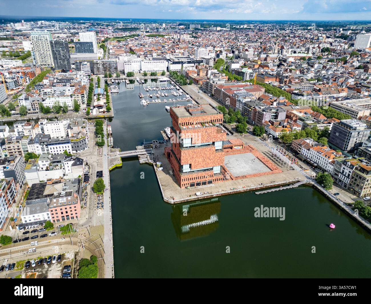 MAS - Museum aan de Stroom, Antwerp, Belgium Stock Photo - Alamy