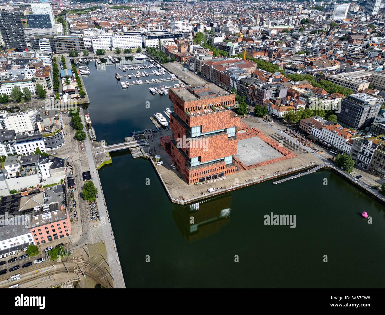 MAS - Museum aan de Stroom, Antwerp, Belgium Stock Photo - Alamy