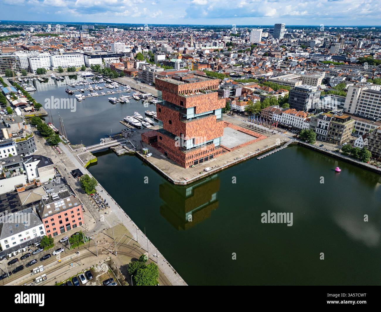 MAS - Museum aan de Stroom, Antwerp, Belgium Stock Photo - Alamy