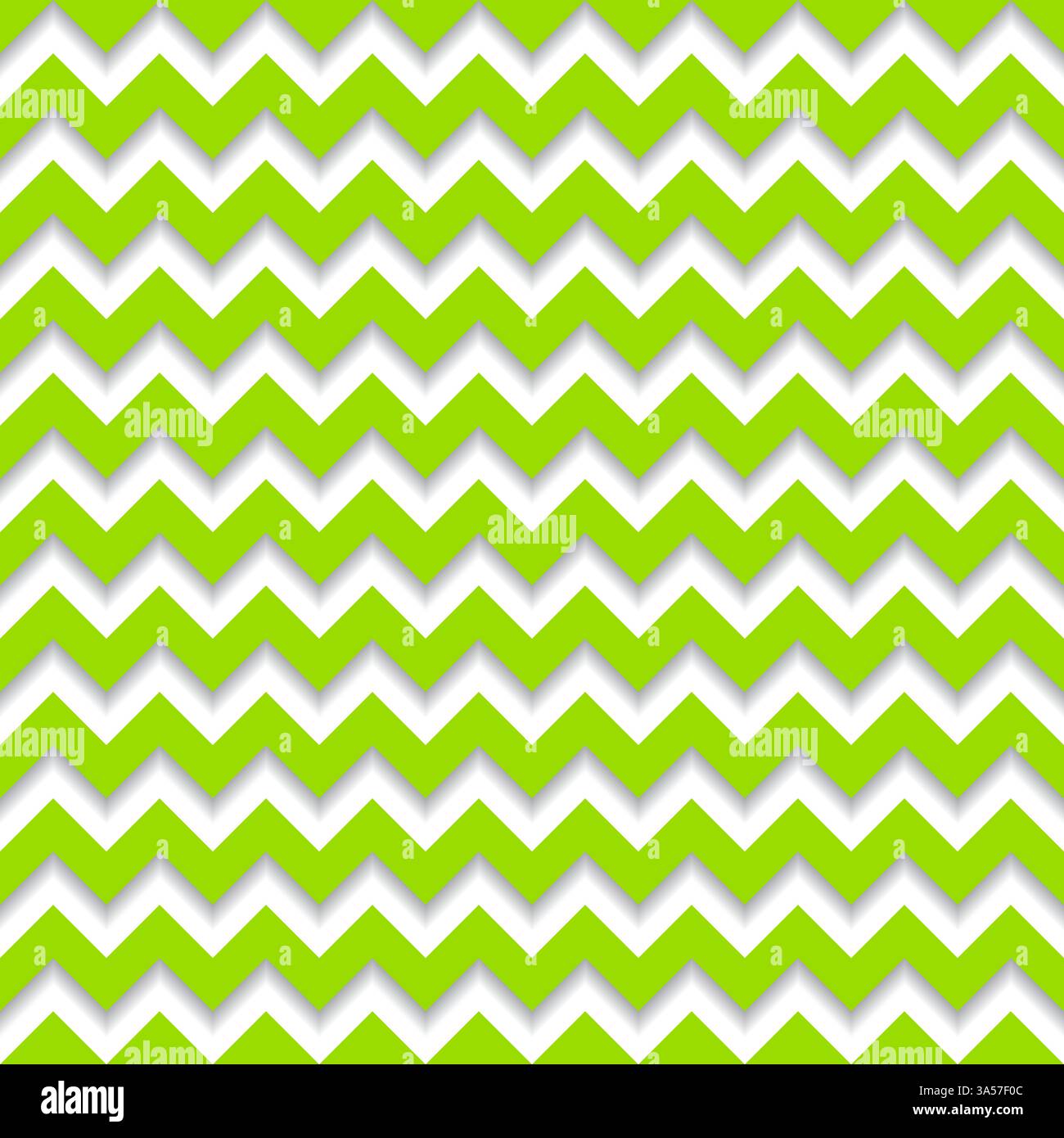 Neon Green abstract geometrical shadow waves seamless pattern ...