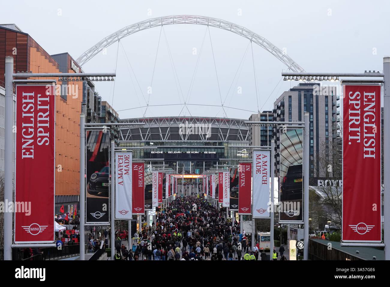 Fans on Wembley Way ahead of the 2026 FIFA World Cup Qualifying, Group ...