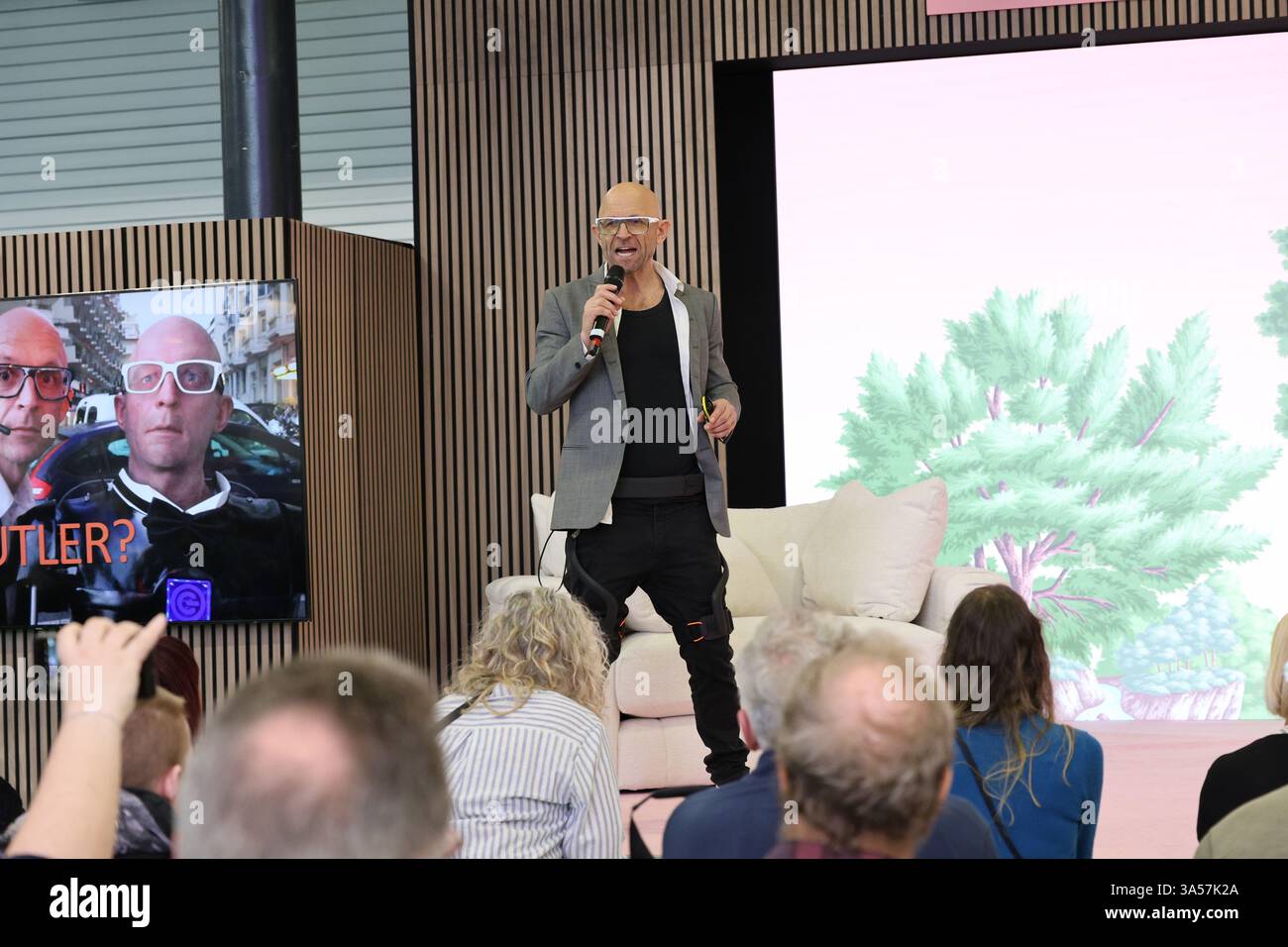 LONDON, ENGLAND: 21st March 2025: Speaker Jason Bradbury is a former ...