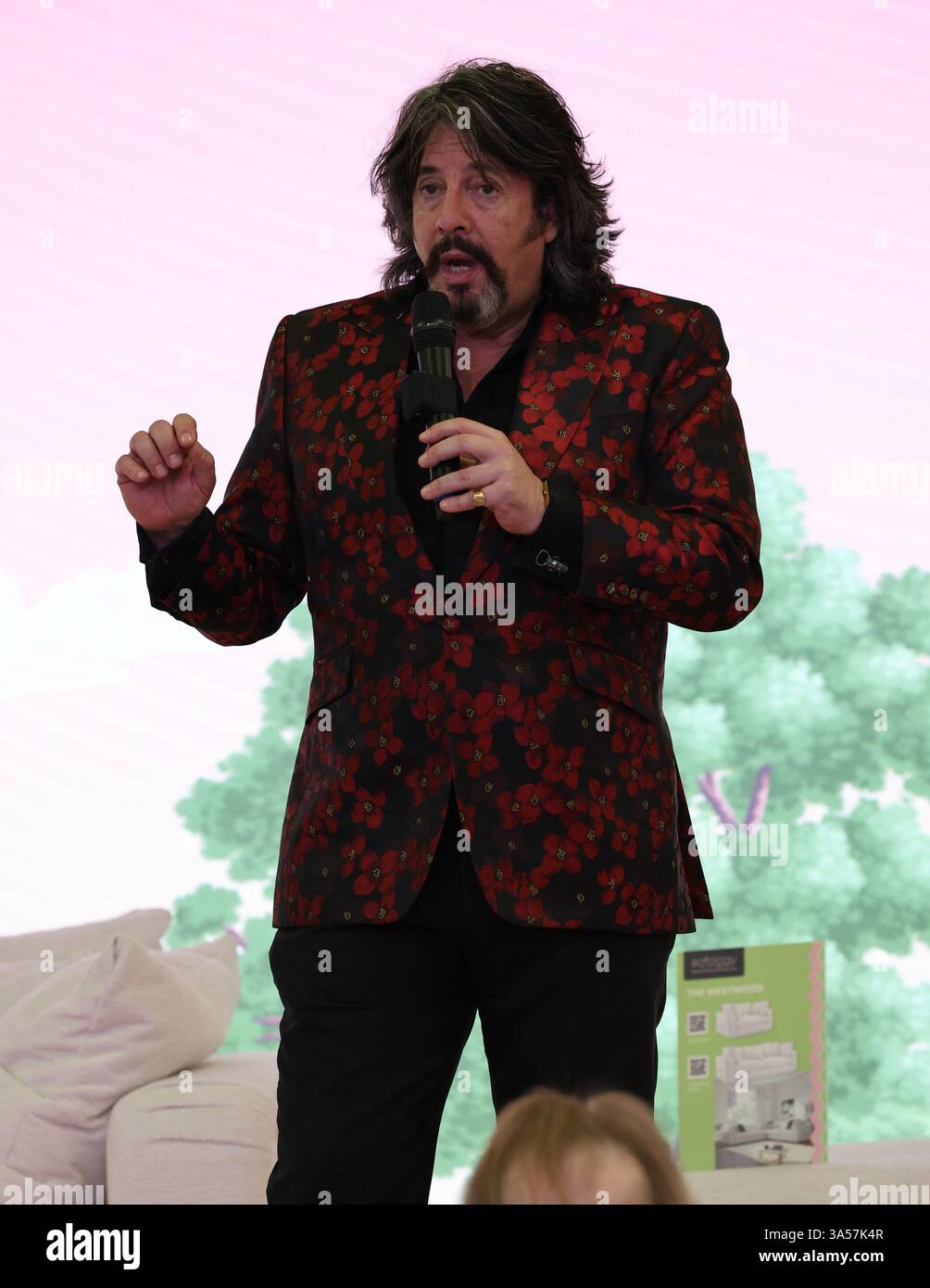 LONDON, ENGLAND: 21st March 2025: Speaker Globally acclaimed Interior ...