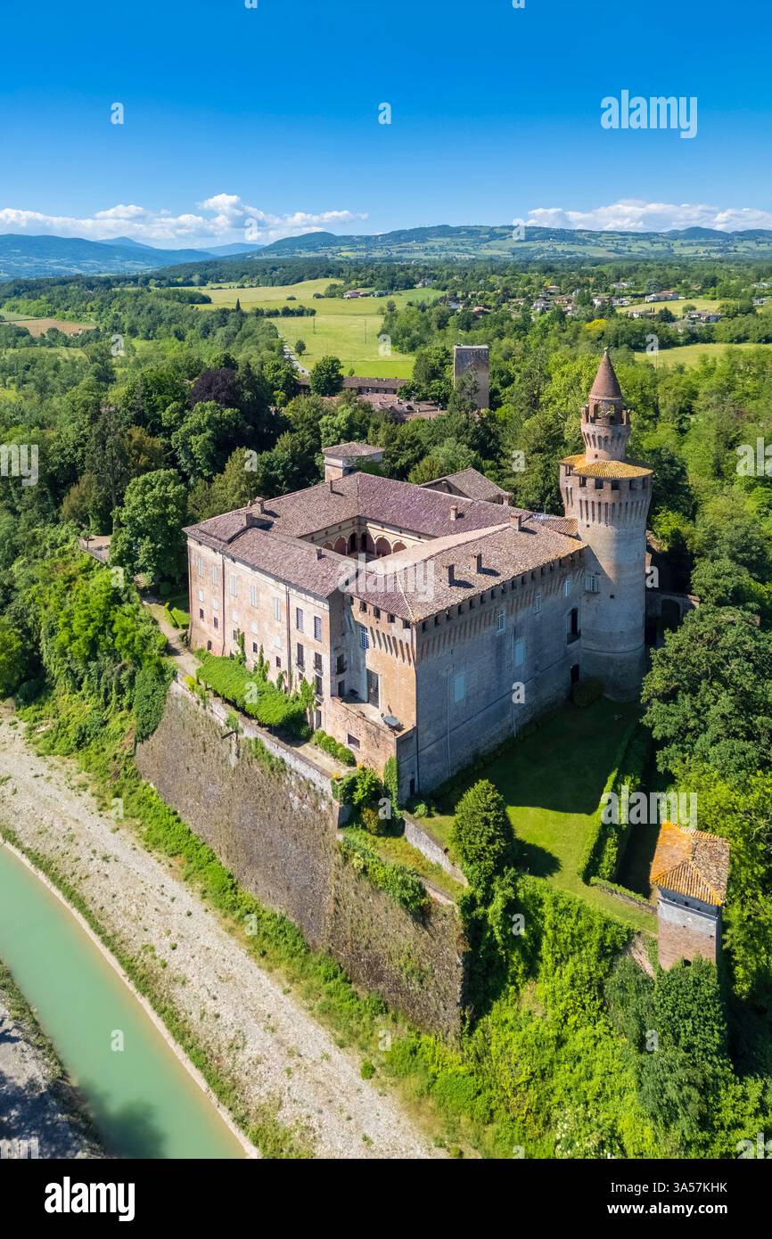 Rivalta castle gazzola emilia romagna hi-res stock photography and ...
