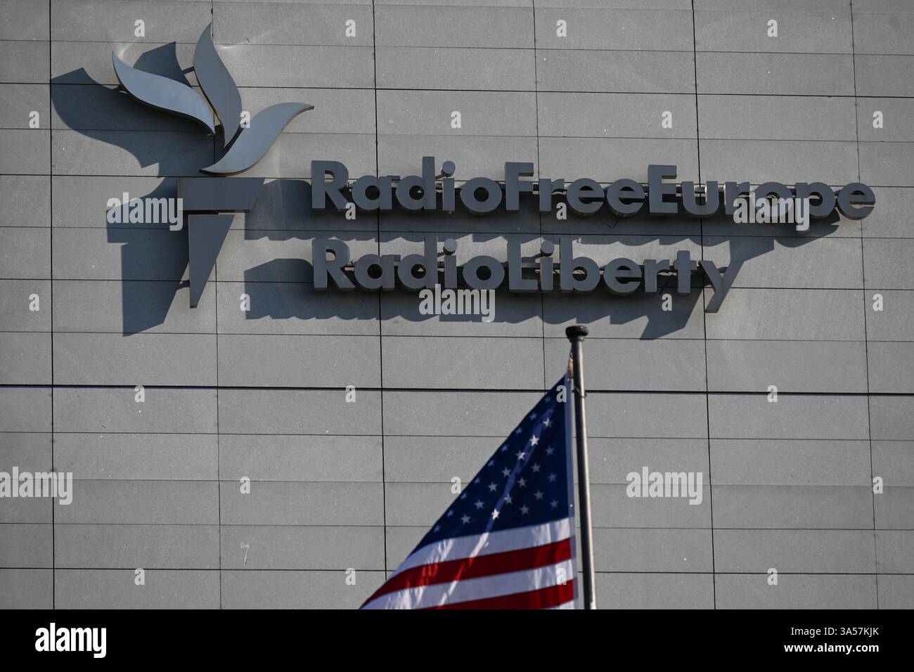 Prague, Czech Republic. 21st Mar, 2025. The Radio Free Europe/Radio ...