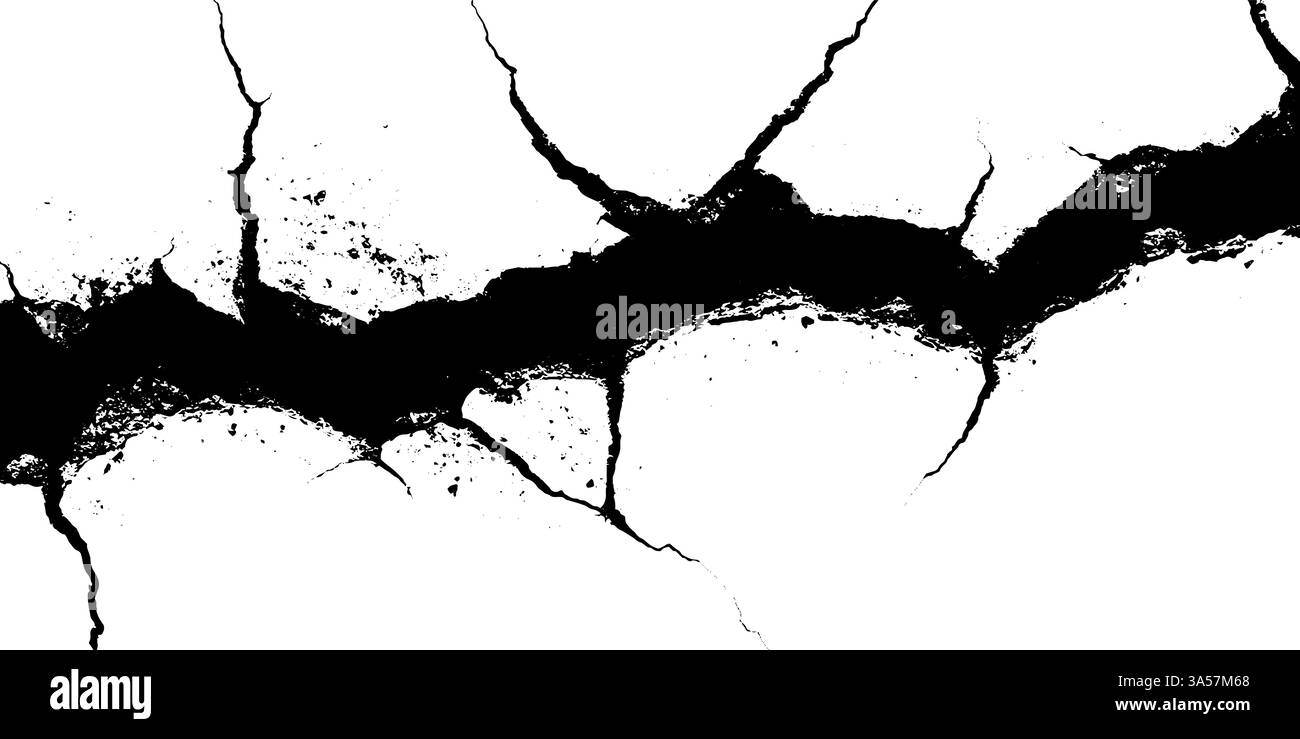 Exploring the intricate beauty of a crack texture revealing nature's ...