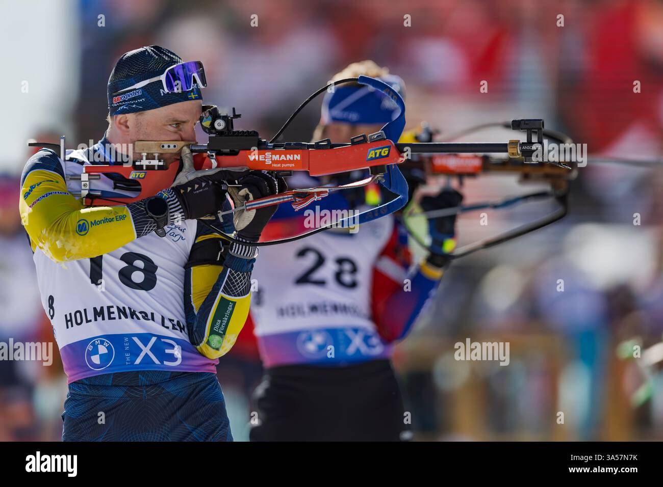 Oslo, Norway 21 March Jesper Nelin of Sweden takes part in the mens ...