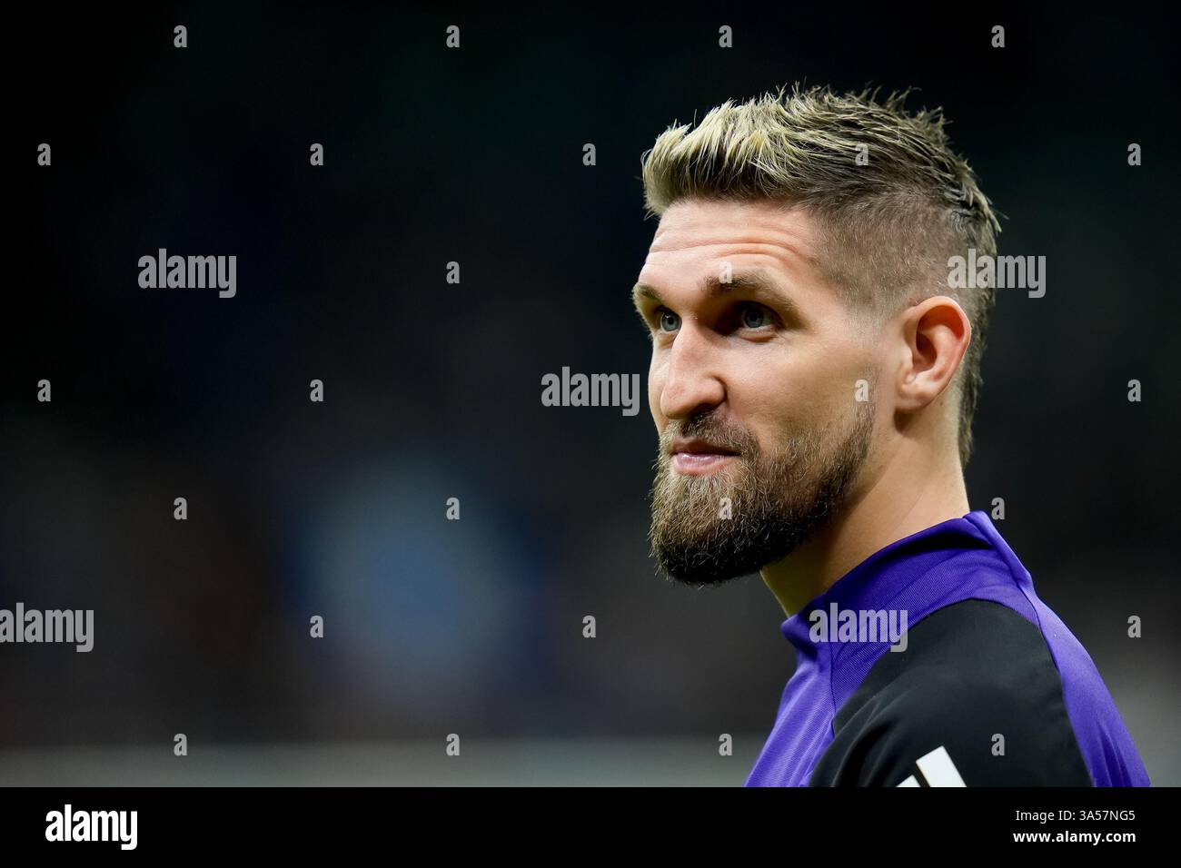Milan, Italy. 20th Mar, 2025. Robert Andrich of Germany looks on during ...