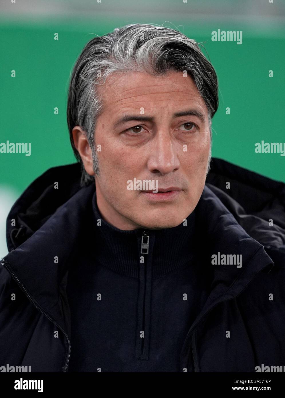 Switzerland manager Murat Yakin before the international friendly match ...