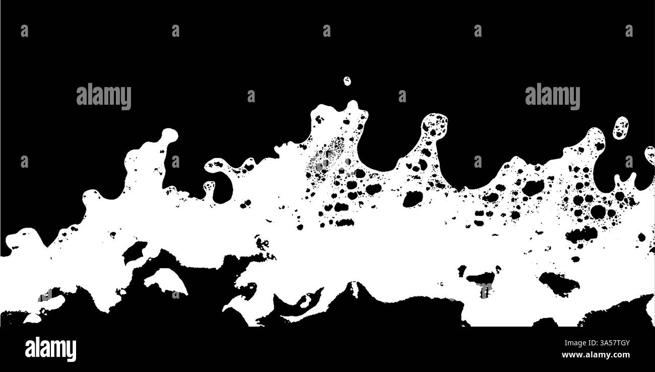 Water bubbles dance and shimmer in captivating patterns against a ...