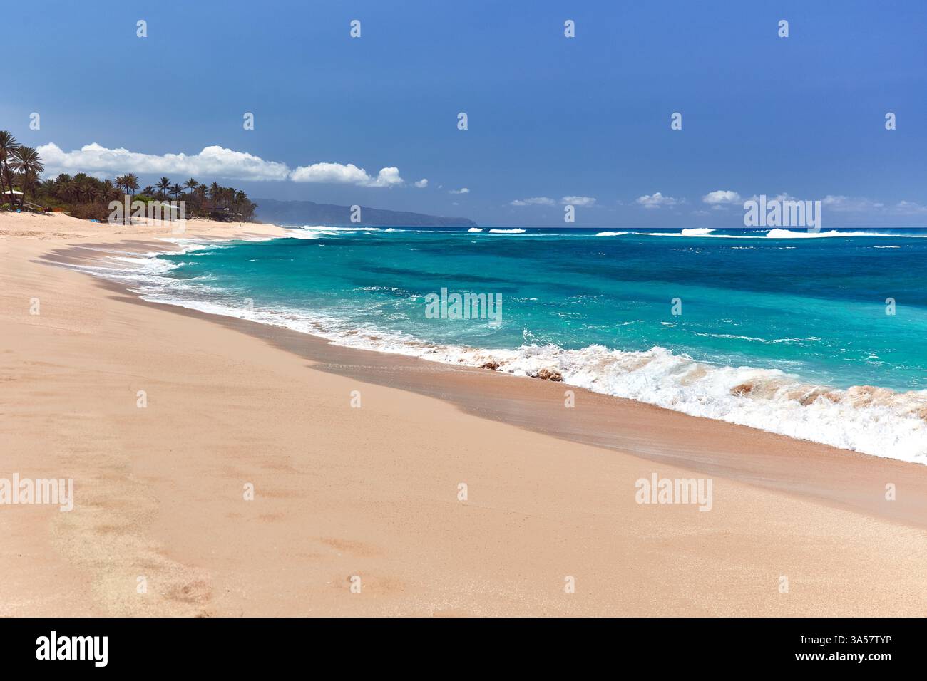beach view of Oahu coast Stock Photo - Alamy