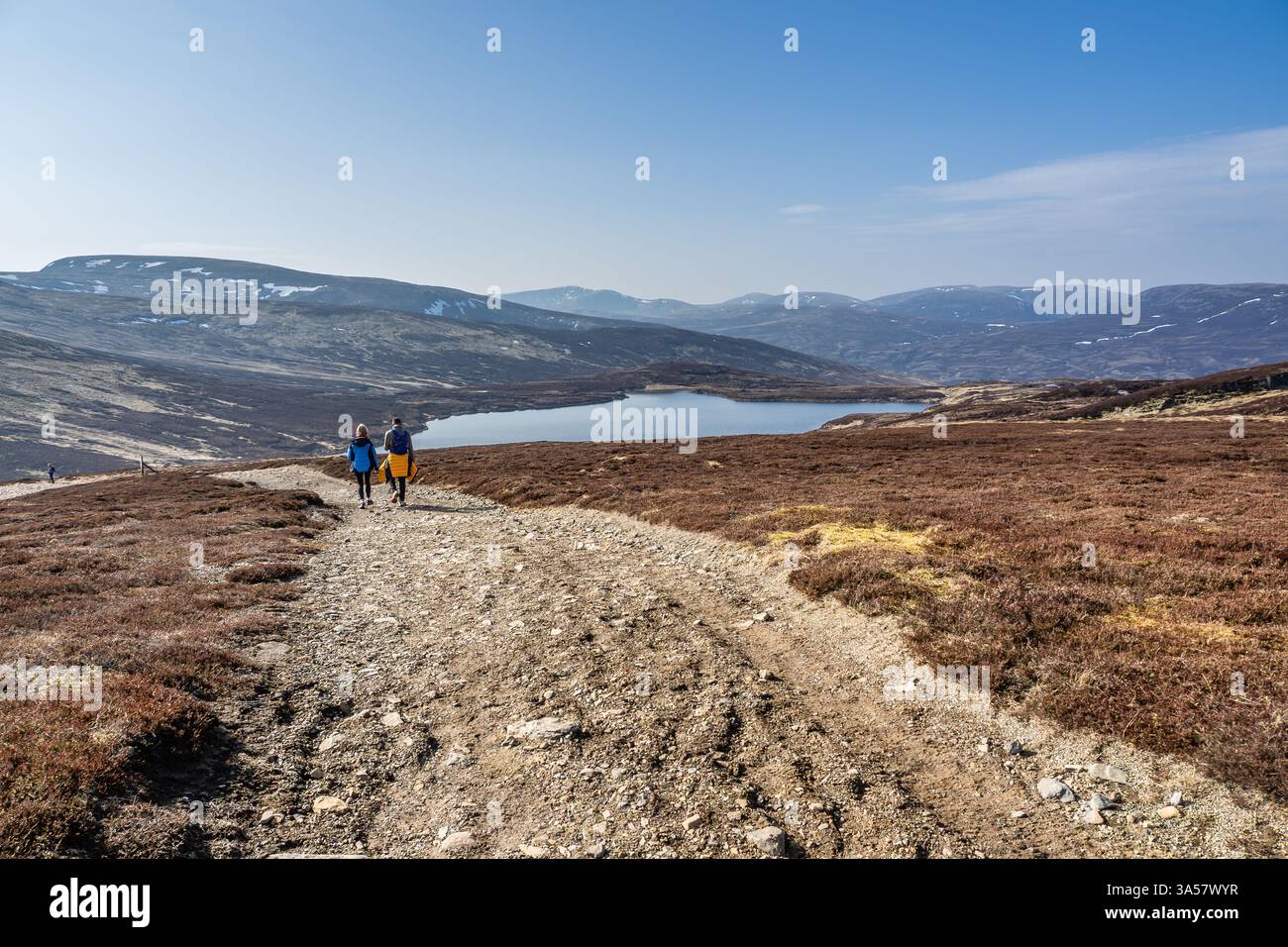 The Cairnwell is the most prominent of the group of three Munros on the ...