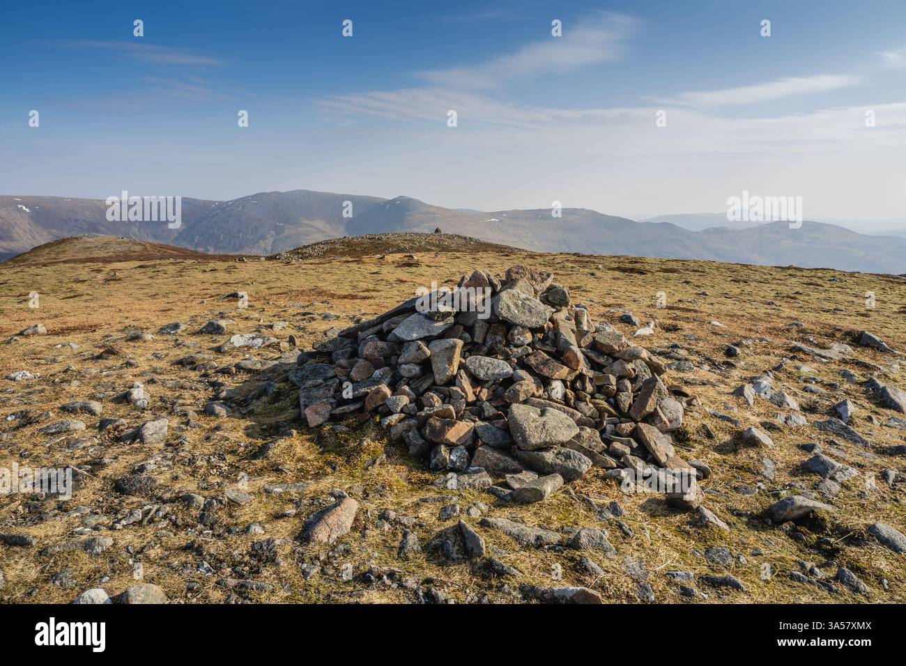 The Cairnwell is the most prominent of the group of three Munros on the ...