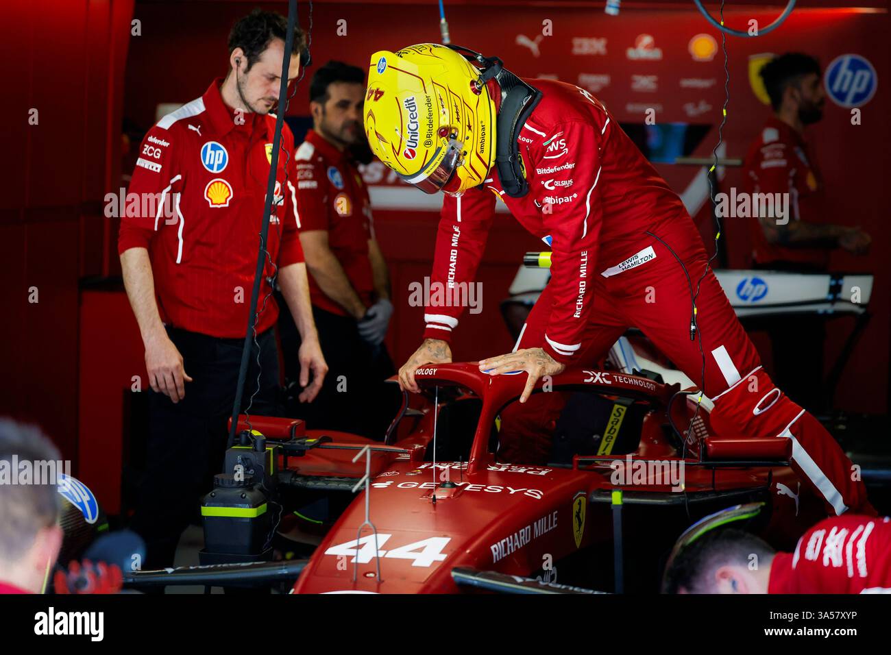 March 21st 2025, Shanghai, China; HAMILTON Lewis (gbr), Scuderia ...