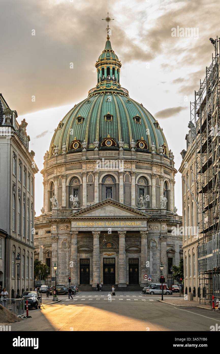 The Marble Church in Copenhagen, Denmark, a stunning example of Baroque ...