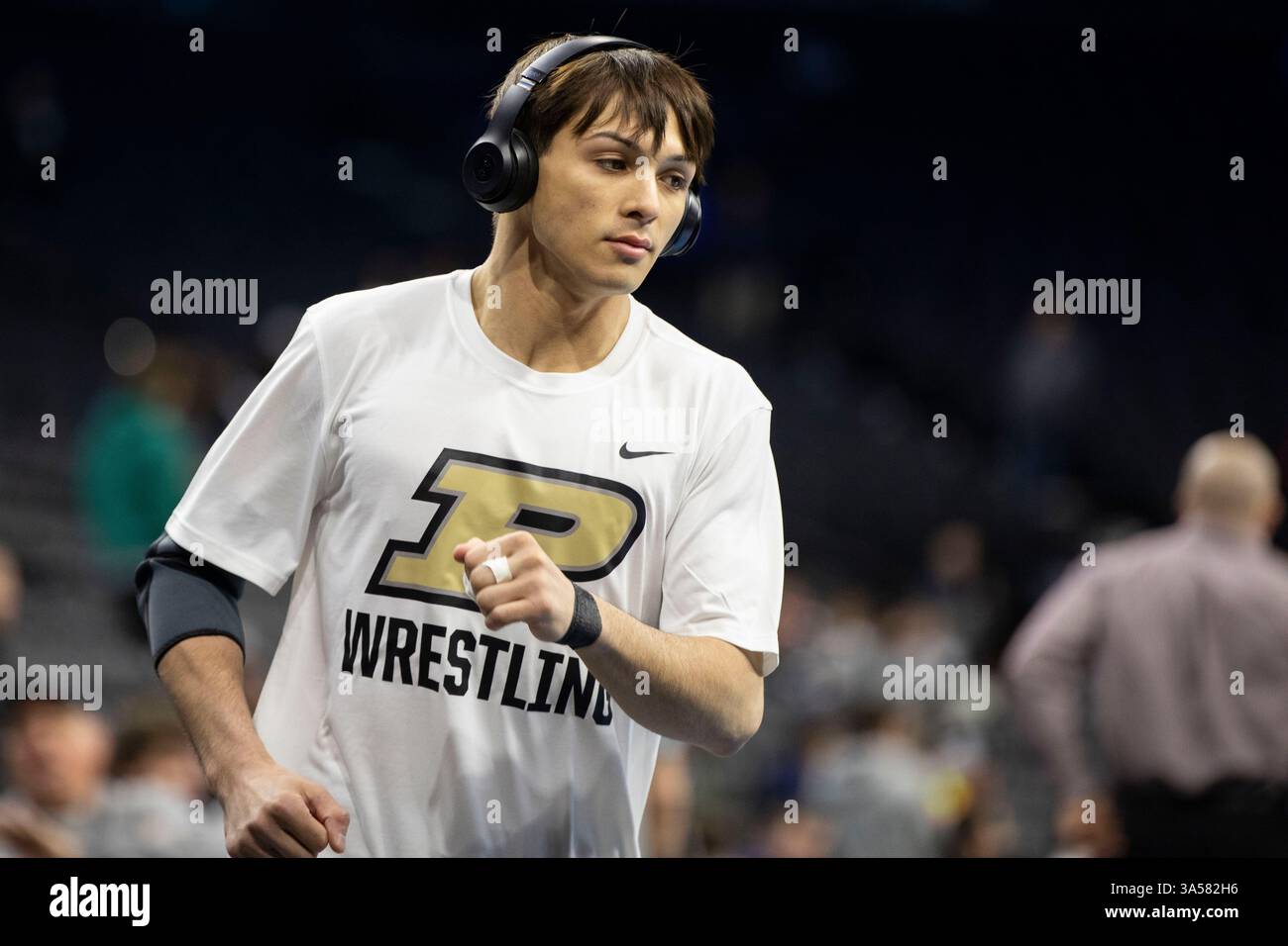 Philadelphia, Pennsylvania, USA. 21st Mar, 2025. Purdue's MATT RAMOS ...