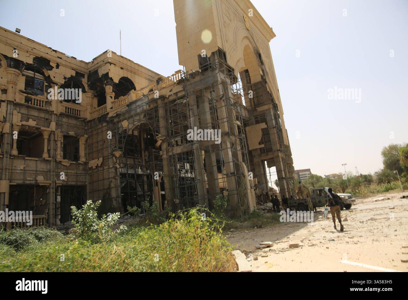 Khartoum, Sudan. 21st Mar, 2025. Sudanese Armed Forces are seen at the ...