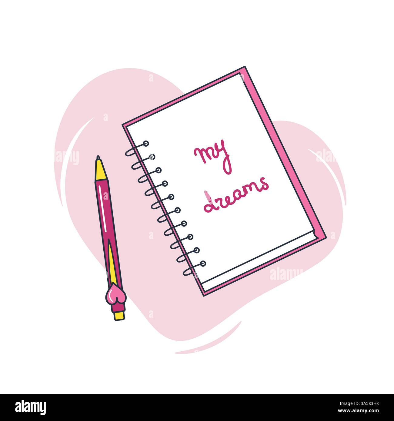 Gratitude diary Cut Out Stock Images & Pictures - Alamy
