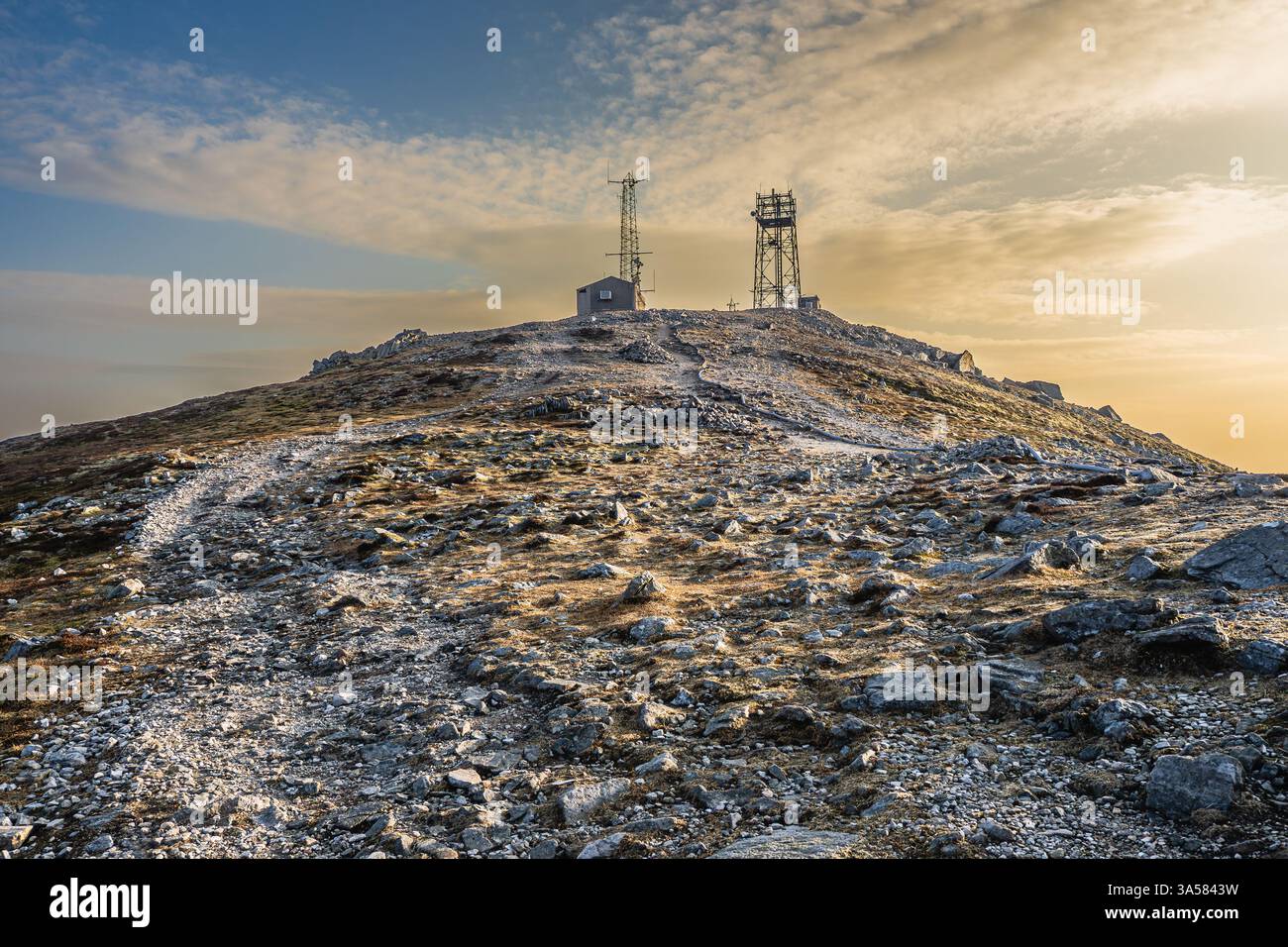The Cairnwell is the most prominent of the group of three Munros on the ...
