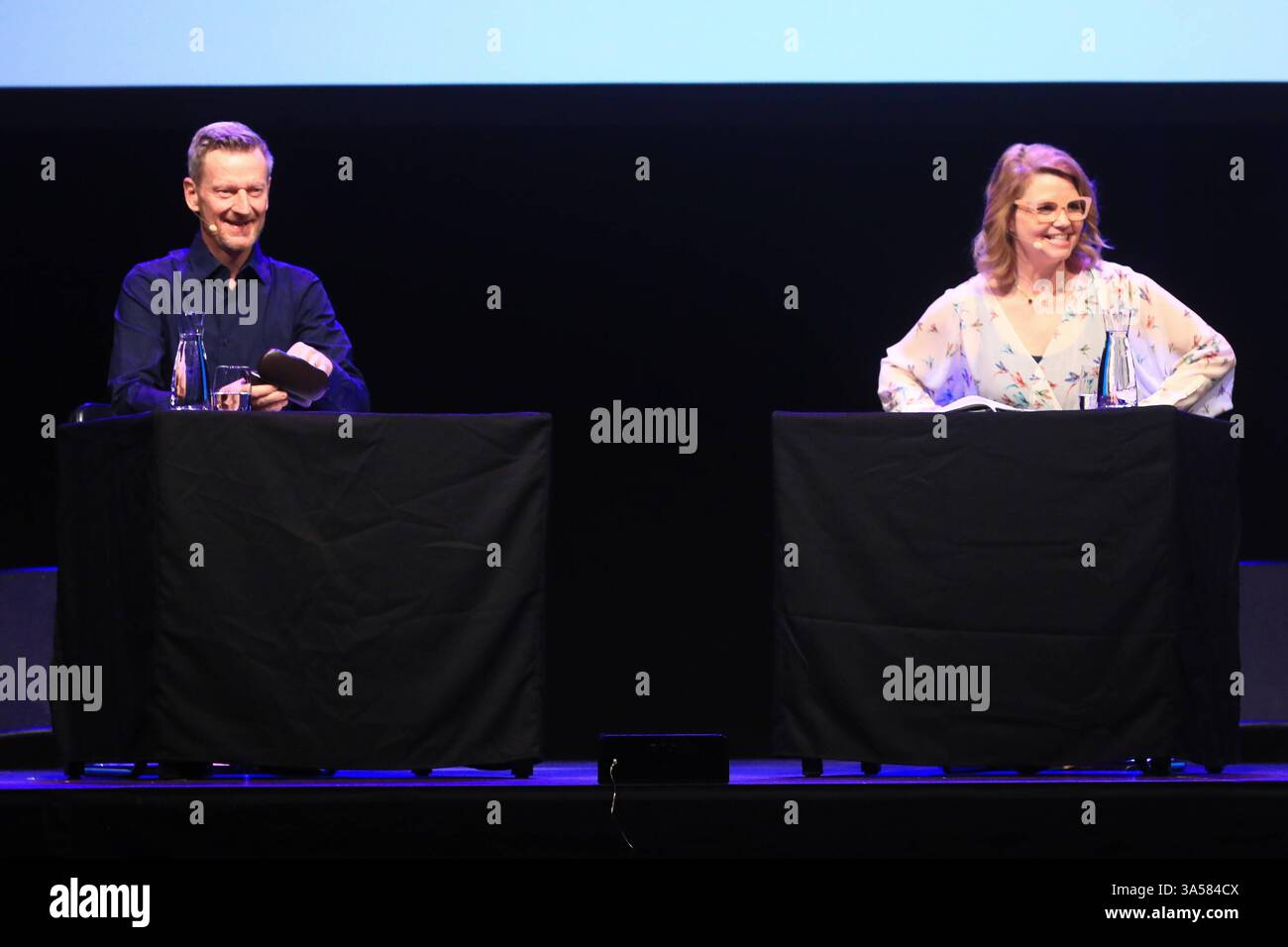Lit.COLOGNE 2025 Anette Frier und Michael Kessler auf der Lit.COLOGNE ...