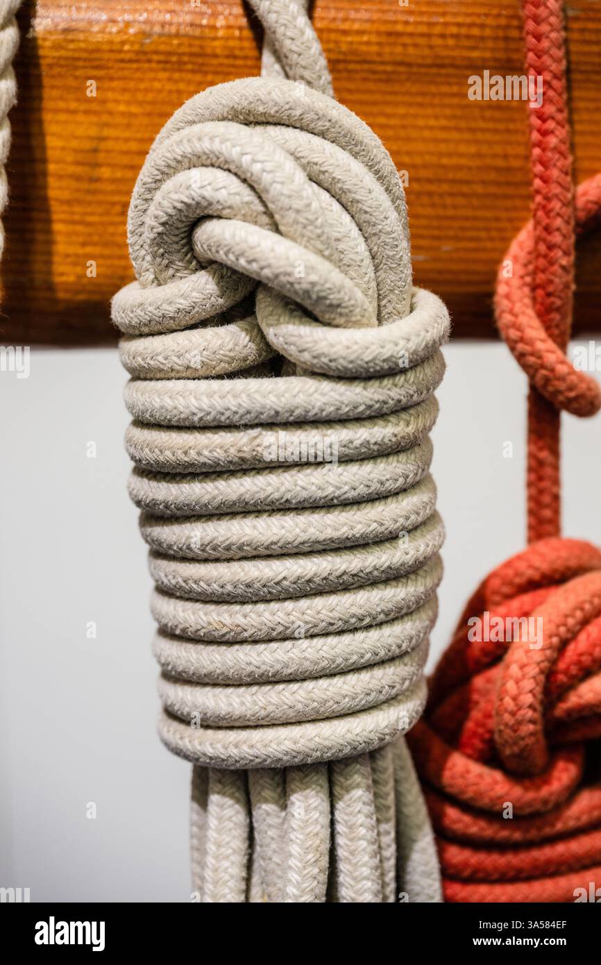 Proper rope coiling hi-res stock photography and images - Alamy